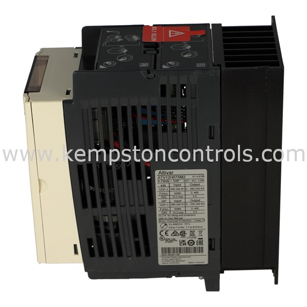 Schneider ATV12H075M2 SCHNEIDER VARIABLE SPEED DRIVE ATV12 - 0.75KW ...