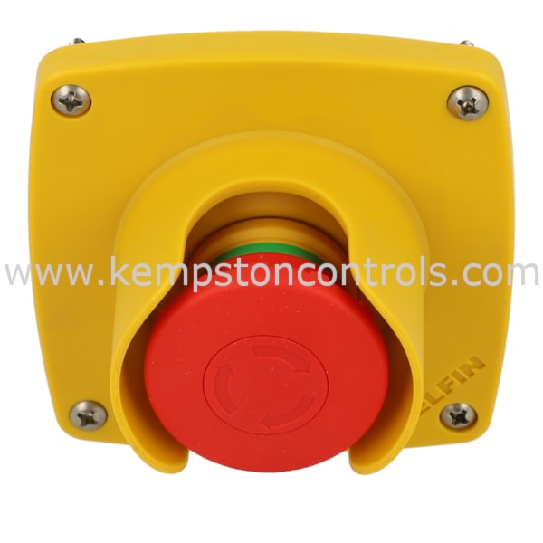 Elfin 080F0808-GF4AP ELFIN WALL MOUNTING EMERGENCY STOP PUSH BUTTON, 84 ...