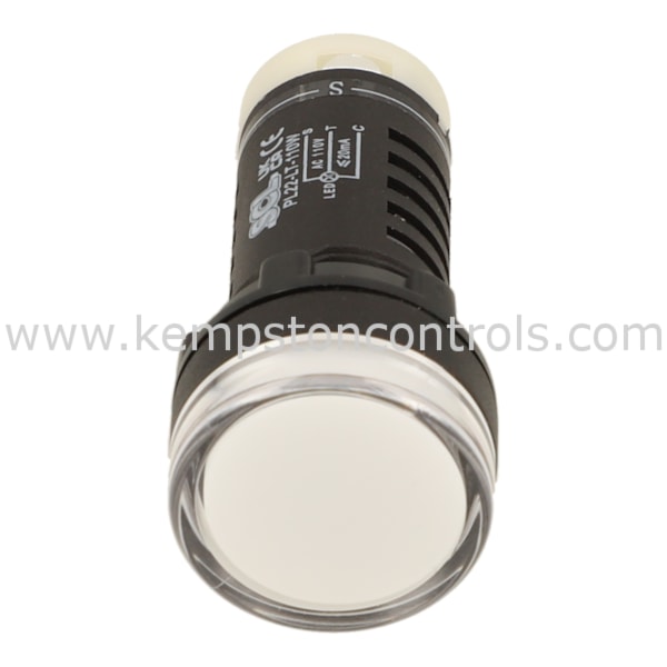 SCL PL22-LT-110W SCL 22MM TEST LED 110VAC WHITE | Kempston Controls