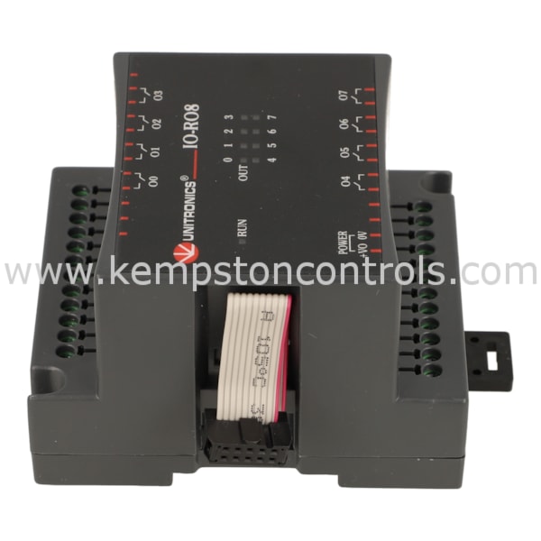 Unitronics IO-RO8 UNITRONICS I/O EXPANSION MODULES, 8 RELAY OUTPUTS 24VDC | Kempston Controls