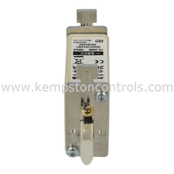 Jean Moeller R5282450 JEAN MOELLER NH FUSE LINK, 20A, GR, 690VAC, WITH ...