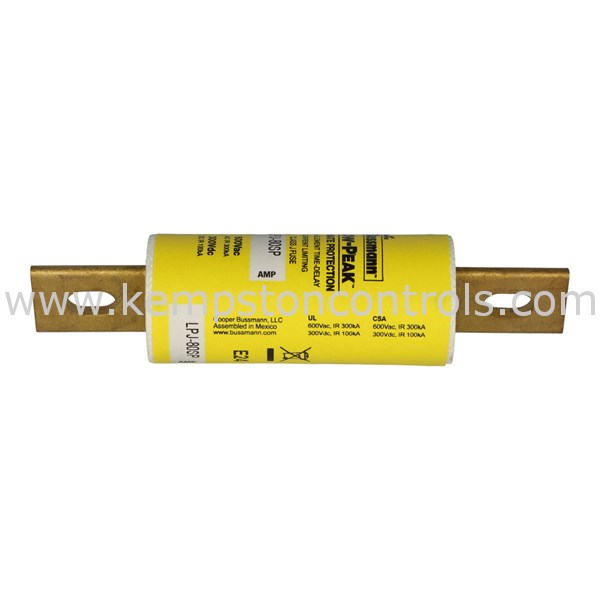 Bussmann LPJ-80SP BUSSMANN DUAL-ELEMENT, TIME-DELAY FUSE, 80A, 600V, 19 ...