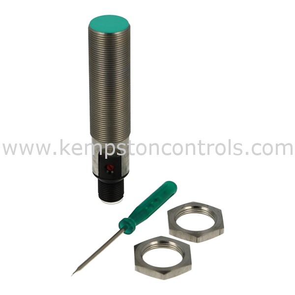 Pepperl + Fuchs CJ8-18GM-E2-V1 P+F CAPACITIVE SENSOR, M18, 8MM RANGE FLUSH, PNP NO, M12 ...