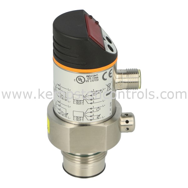 IFM PF2954 IFM FLUSH PRESSURE SENSOR, 2 DIGITAL OUTPUTS, 1 ANOLOGUE OUTPUT, 20-30V DC SUPPLY ...