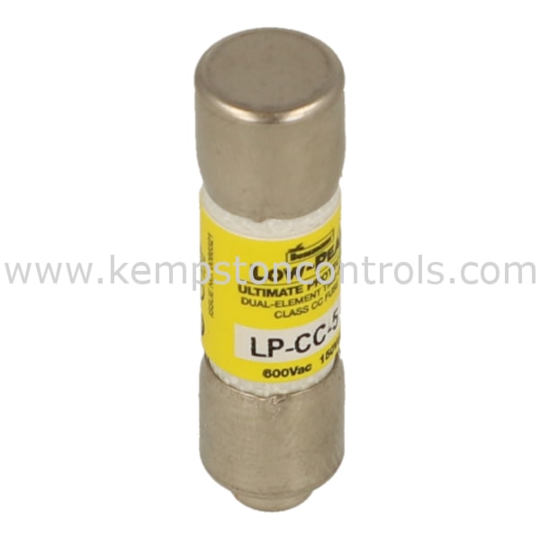 Bussmann LP-CC-5 BUSSMANN TIME-DELAY FUSE, 600V, 5A, 10.3 X 38.1MM ...