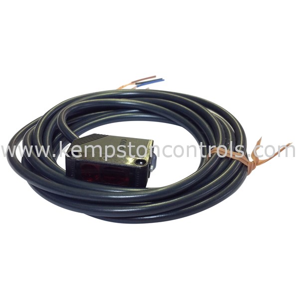Omron E3Z-LS81 2M PHOTOELECTRIC SENSOR, 40-200MM RANGE, DIFFUSE BACKGROUND SUPPRESSION, DC ...