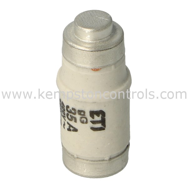 ETI D02/35A/GL ETI D02 (E18) 35A GL BOTTLE FUSE 400V | Kempston Controls