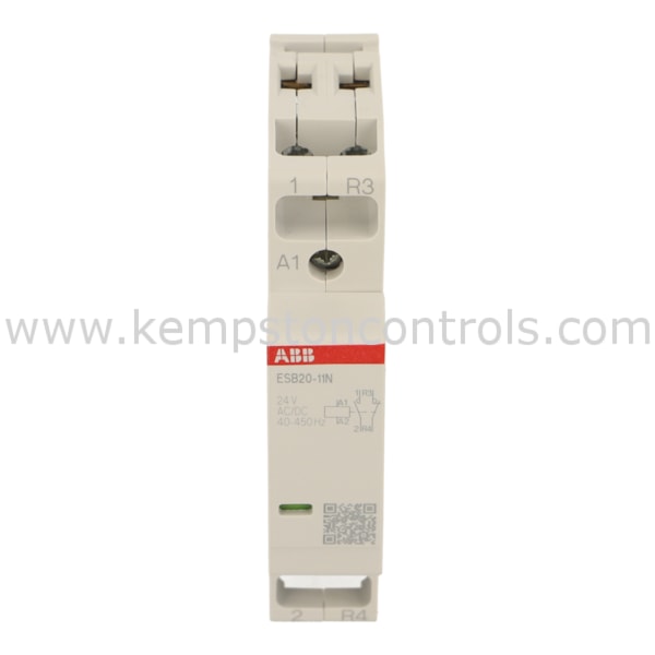 ABB 1SBE121111R0111 ABB INSTALLATION CONTACTOR, 24V, 250VAC, 20A, 1NO, 1NC, 2 POLES, IP20 ...