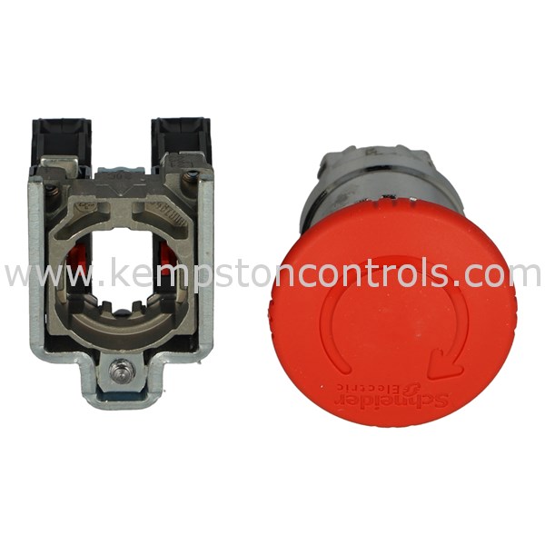 Schneider XB4BS8444 SCHNEIDER EMERGENCY STOP, SWITCHING OFF, PLASTIC ...