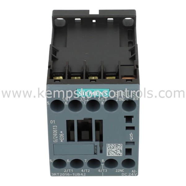Siemens 3RT2016-1UB42 SIEMENS POWER CONTACTOR, AC-3E/AC-3, 9A, 4KW ...