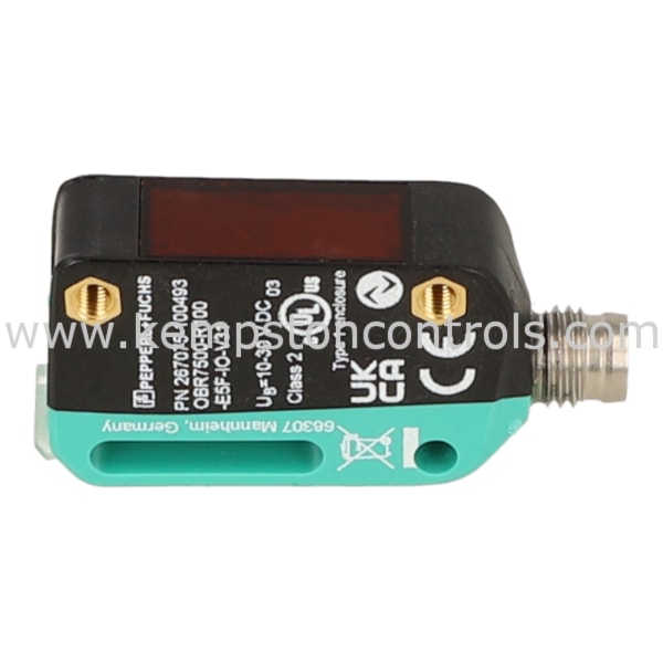 Pepperl + Fuchs OBR7500-R100-E5F-IO-V31 P + F PHOTOELECTRIC SENSOR, RETROREFLECTIVE, 10M RANGE ...