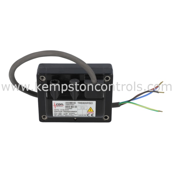 COFI IGNITION TRE820PISO COFI IGNITION TRANSFORMER, TRE SERIES, 230V, 1X8KV, 20MA, 19ON3’, 50HZ ...