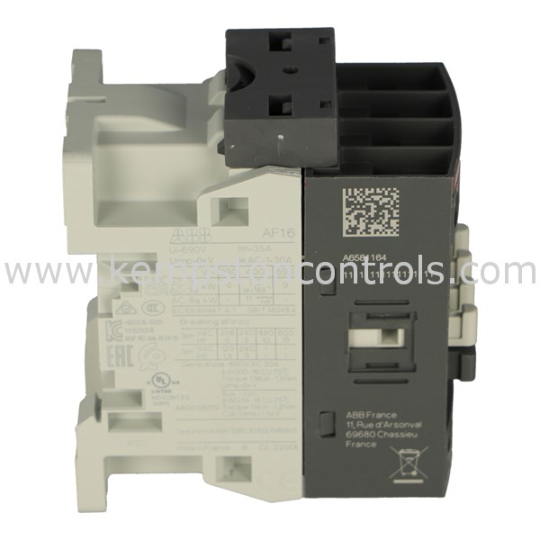 ABB 1SBL177001R1301 ABB AF16-30-01-13 CONTACTOR 3P 7.5KW 18A AC3, COIL 100-250V50/60HZ 100 ...