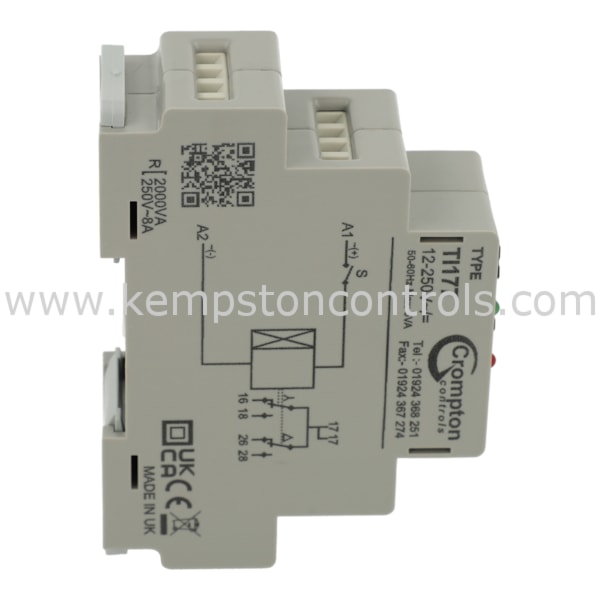 Crompton Controls TI177 CROMPTON CONTROLS STAR DELTA ELECTRONIC TIMER ...