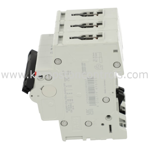 ABB 2CDS253001R0467 ABB S203K16 MINIATURE CIRCUIT BREAKER, 3P, K TYPE, 16A | Kempston Controls