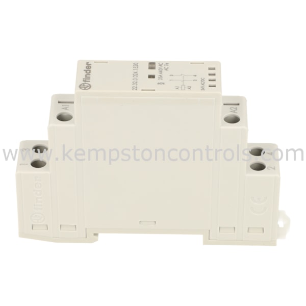 Finder 22.32.0.024.1520 FINDER MODULAR CONTACTORS, 25A, 24V DC (0/60HZ ...