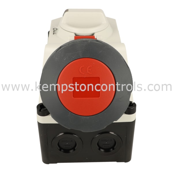 Mennekes 5604506G MENNEKES WALL MOUNTED SOCKET, RED, MECHANICAL DUO ...