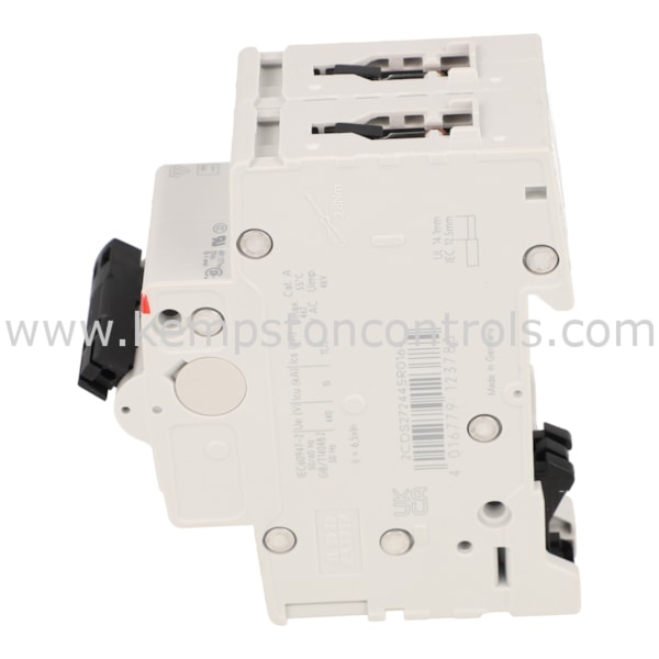ABB 2CDS272445R0164 ABB MINIATURE CIRCUIT BREAKER, 10KA, 2 POLE, TYPE C | Kempston Controls