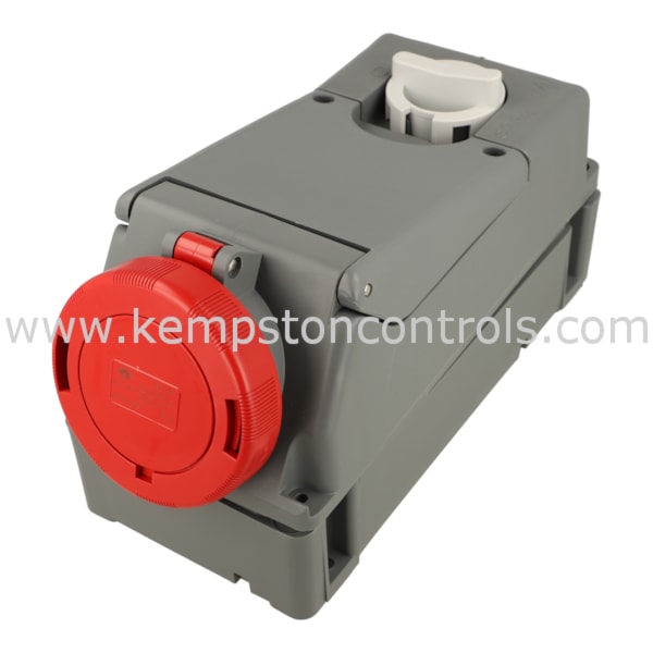 ILME TM1665IR ILME SWITCHED SOCKET 3 POLES + N + PE, 6 H (RED), 16 A ...