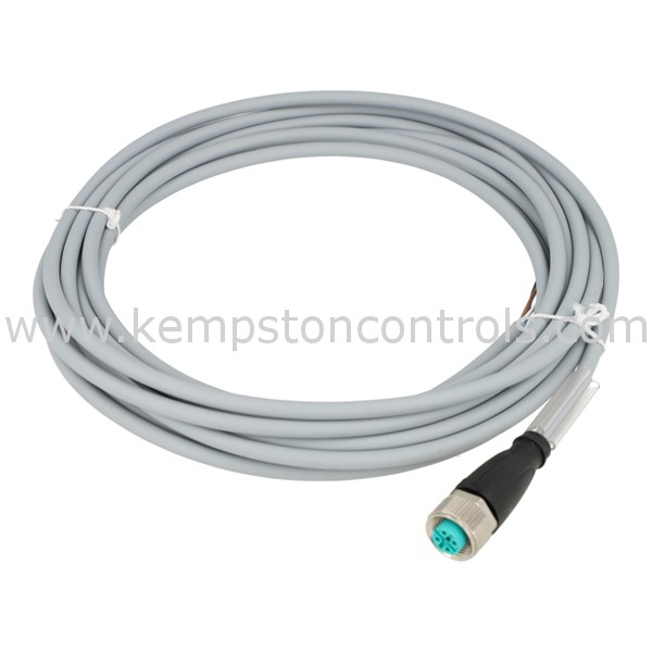 Pepperl + Fuchs V1-G-5M-PUR P+F CONNECTOR CABLE, M12, FEMALE, STRAIGHT, 4 PIN, 5M PUR CABLE ...