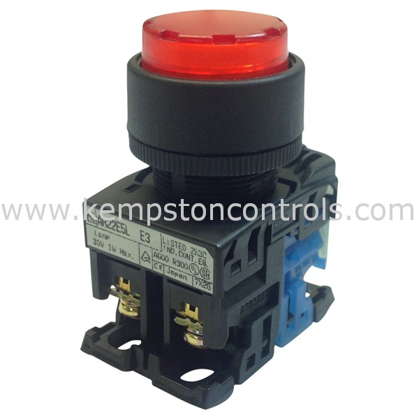 Fuji AR22E5L-10E3R ILLUMINATED PUSHBUTTON EXTENDED ROUND HEAD (ALT) 1NO ...