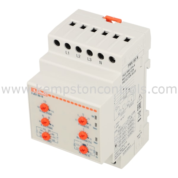 Lovato PMV80NA440 LOVATO VOLTAGE MONITORING RELAY FOR 3F/N, 380/440V ...