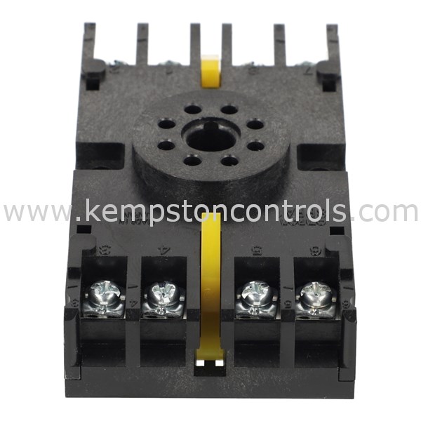 Omron 8PFA1 OMRON SOCKET, DIN RAIL/SURFACE MOUNTING, 8 PIN, SCREW ...