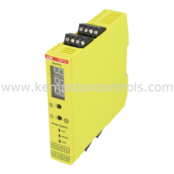 ABB 2TLA010060R0000 ABB SAFETY RELAY/TIMER, SENTRY TSR10, 24VDC, 3NO ...
