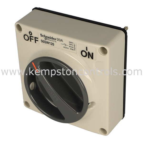 Schneider 56SW120LEGY SCHNEIDER 56 SERIES SWITCH 20A 240V 1-POLE W/O ...