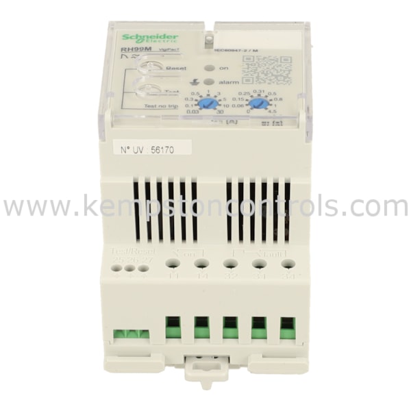 Schneider 56170 SCHNEIDER ELECTRIC EARTH LEAKAGE RELAY RH99M WITH ...