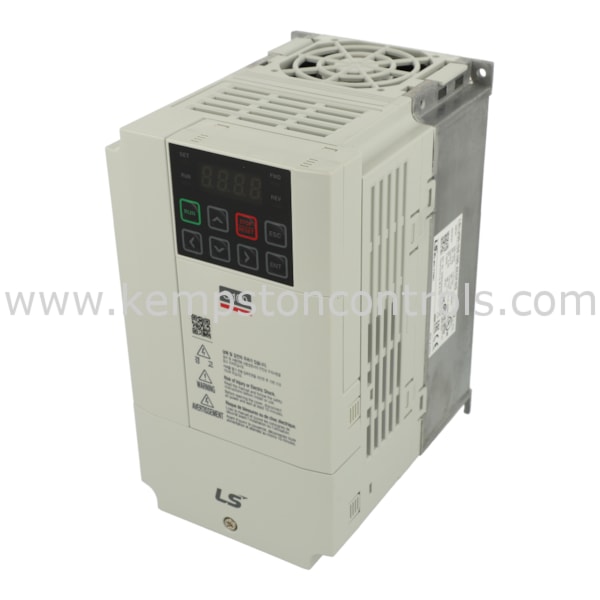 LSIS LSLV0015S100-4EOFNS INVERTER, SERIES S100, 1.5KW, 380 TO 480V THREE PHASE, W 100 MM X D 140 ...