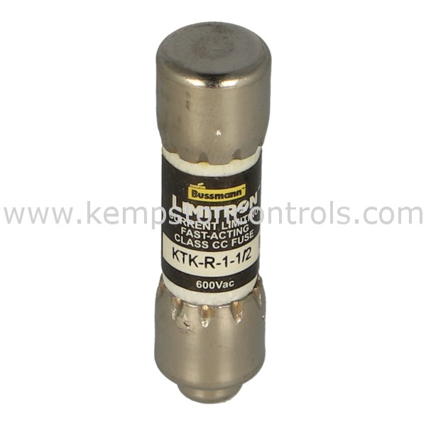 Bussmann KTK-R-1-1-2 BUSSMANN CLASS CC FAST ACTING FUSE CLASS CC - LOW ...