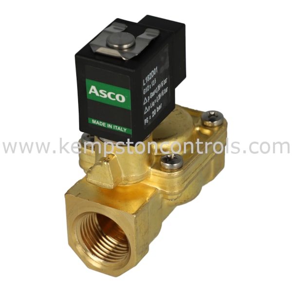 ASCO Numatics L182D01-ZB10A G1/2 V230/50-60HZ ASCO NUMATICS PILOT OPERATED SOLENOID VALVE, 2/2 ...