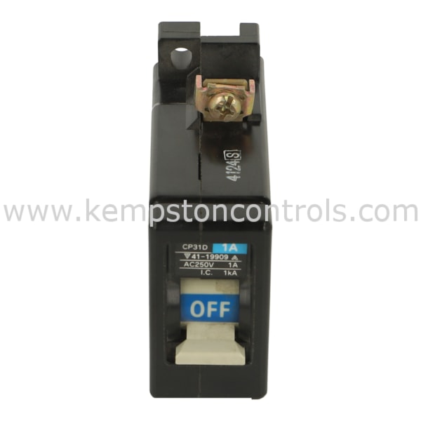 Fuji CP31D/1W FUJI CIRCUIT PROTECTOR, 1 POLE, 1 AMP+AUX SWITCH | Kempston Controls