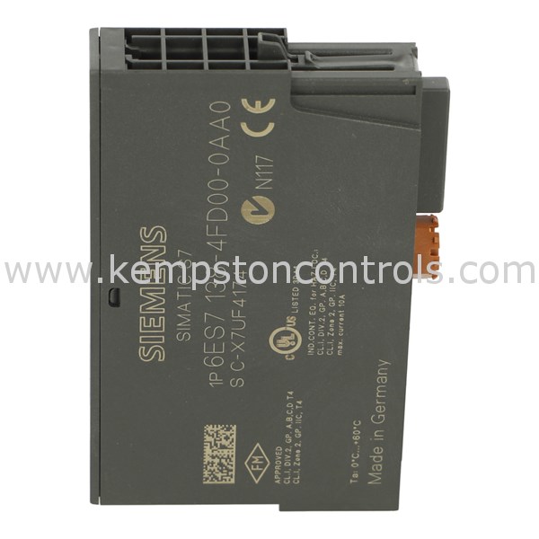 Siemens 6ES7138-4FD00-0AA0 SIEMENS ET 200S POTENTIAL DISTR. MODULE 4 ...