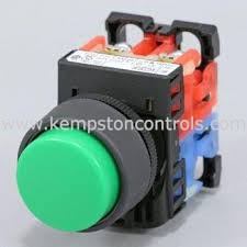Fuji AR22E0R-11G FUJI PUSHBUTTON EXTENDED ROUND HEAD 1NO+1NC GREEN ...