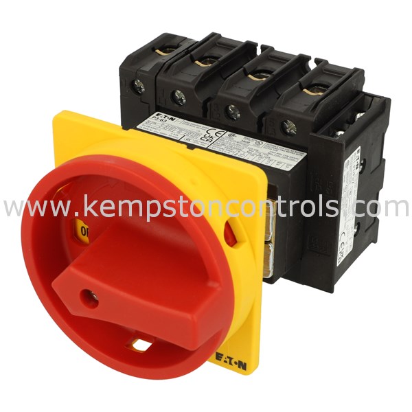 Eaton Moeller P3-63/V/SVB/N/HI11 MOELLER ISOLATOR, 63A 4P+AUX, REAR MTG | Kempston Controls