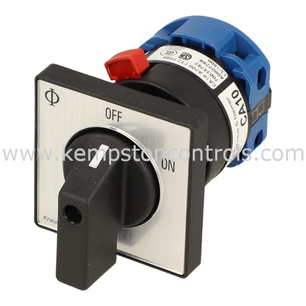 Kraus and Naimer CA10 A200-620-FT2 KRAUS AND NAIMER SWITCH 20A ITH RATED SINGLE POLE, 2 POSITION ...