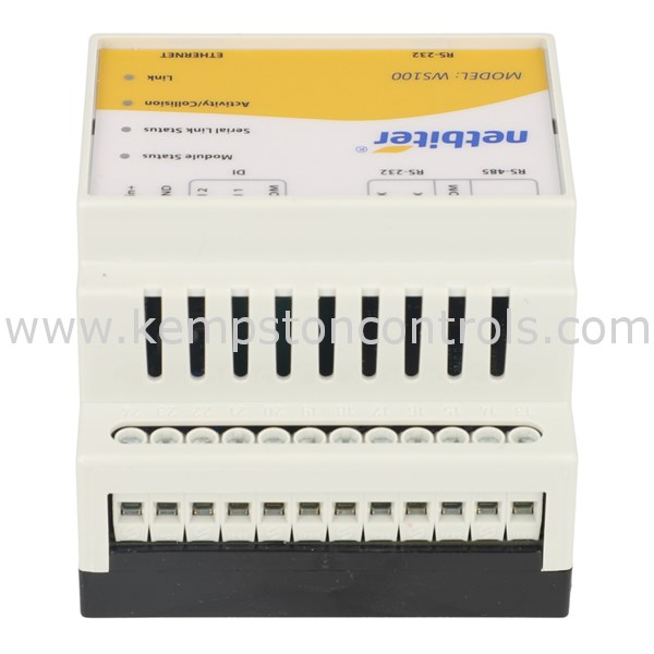 Other WS100 NETBITER DIN RAIL MOUNT GATEWAY WITH WEB SERVER, 1 RS485 ...