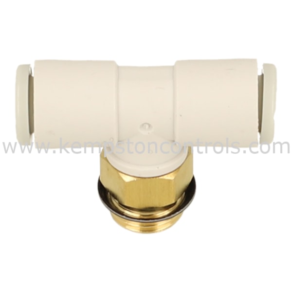SMC KQ2T06-U01A SMC KQ2T, METRIC SIZE UNI ONE-TOUCH FITTINGS - MALE BRANCH TEE | Kempston Controls