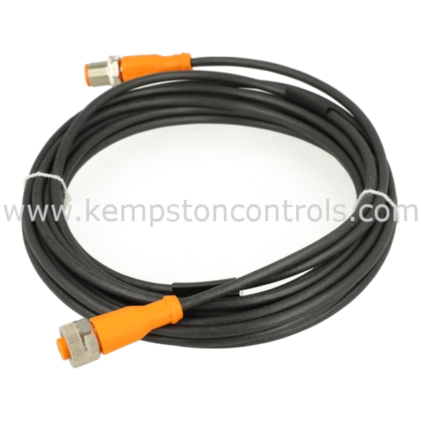 IFM EVC044 IFM VDOGH030MSS0005H03STGH030MSS, JUMPER CABLE, M12 STR MALE ...