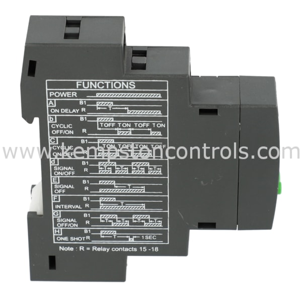 GIC V0DDTS GIC DIN RAIL DIGITAL TIMER, 0.1S TO 999H 3 DIGIT LCD, 24 ...