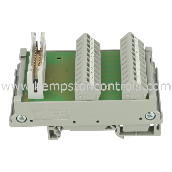 WAGO 289-504 WAGO INTERFACE MODULE; WITH MALE CONNECTOR PER DIN 41651; 20-POLE | Kempston Controls