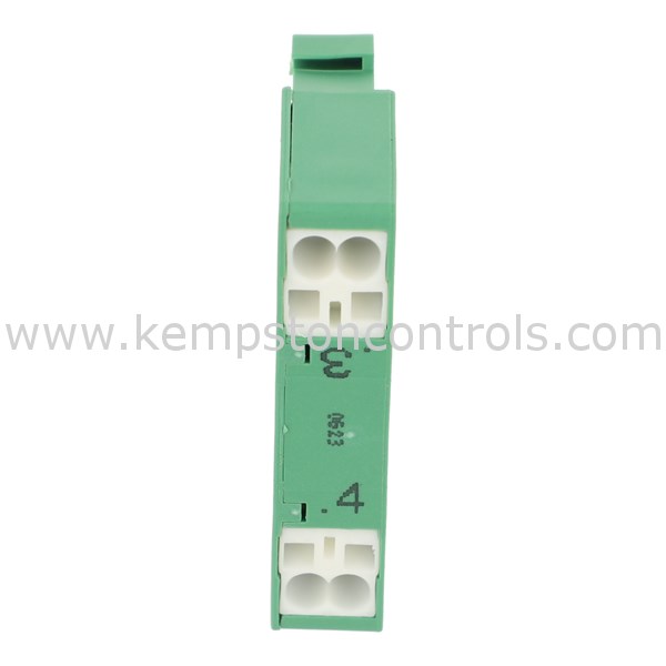 Schlegel DSTI SCHLEGEL MODULAR CONTACT BLOCK, 1NO, GREEN, PUSH-IN ...