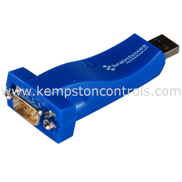 Brainboxes US-101 BRAINBOXES USB 1 PORT RS232 1MBAUD | Kempston Controls