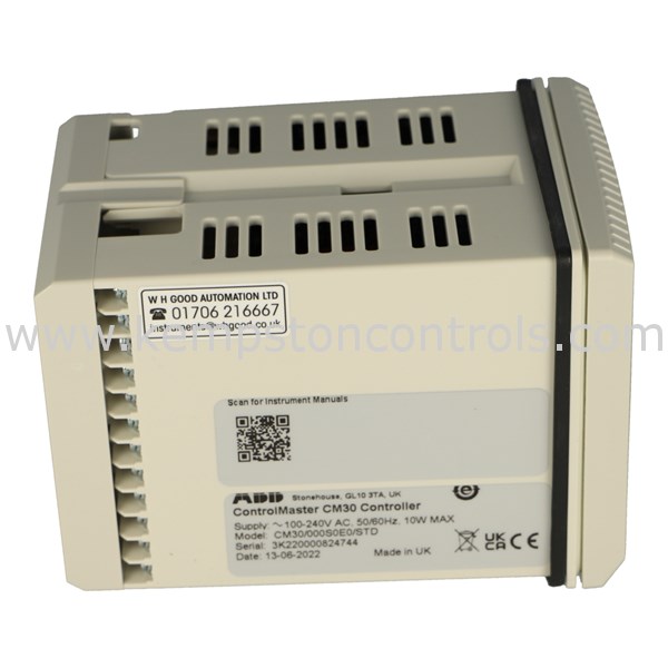ABB CM30/1S0S0E0/STD ABB CM30 UNIVERSAL PROCESS CONTROLLER 1/4 DIN | Kempston Controls