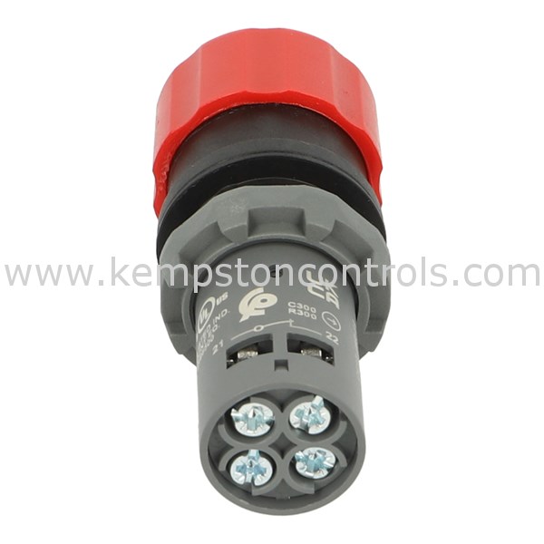 ABB 1SFA619500R1071 ABB EMERGENCY STOP BUTTON, MUSHROOM, 30MM Ø, 1 NO+ ...