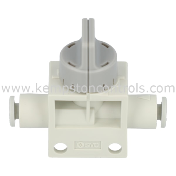 SMC VHK2A-04F-04F SMC VHK-A, FINGER VALVE, 1(P) Ø4MM /2(A) Ø4MM, ONE-TOUCH FITTING | Kempston ...