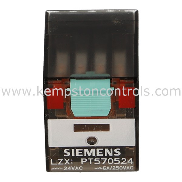 Siemens LZX:PT570524 SIEMENS 4P 24VAC RELAY | Kempston Controls