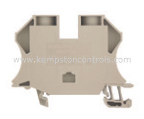Weidmuller 1040400000 WEIDMULLER WDU 35N, FEED THROUGH TERMINAL 35MM SQ ...